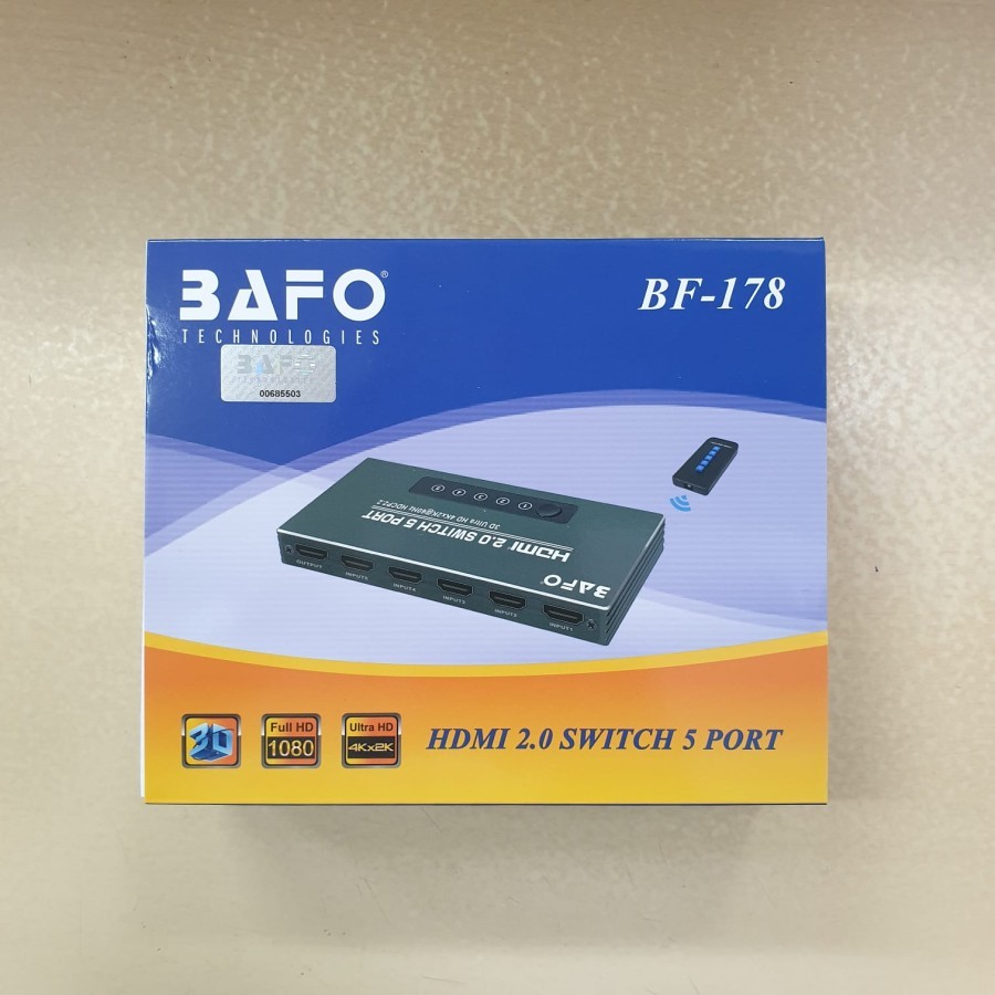 Jual Bafo BF178 Hdmi Switcher 5 Port Full HD | Shopee Indonesia