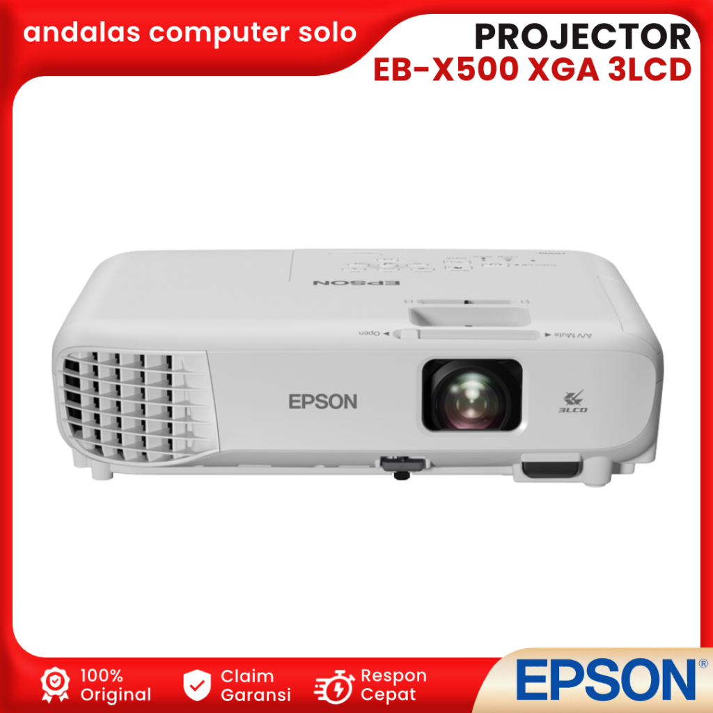 Jual Projector Proyektor Epson EB-X500 EB X500 3600 Lumens XGA 3LCD ...