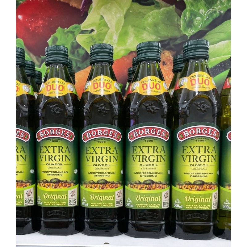 Jual Borges extra virgin olive oil 500ml | Shopee Indonesia