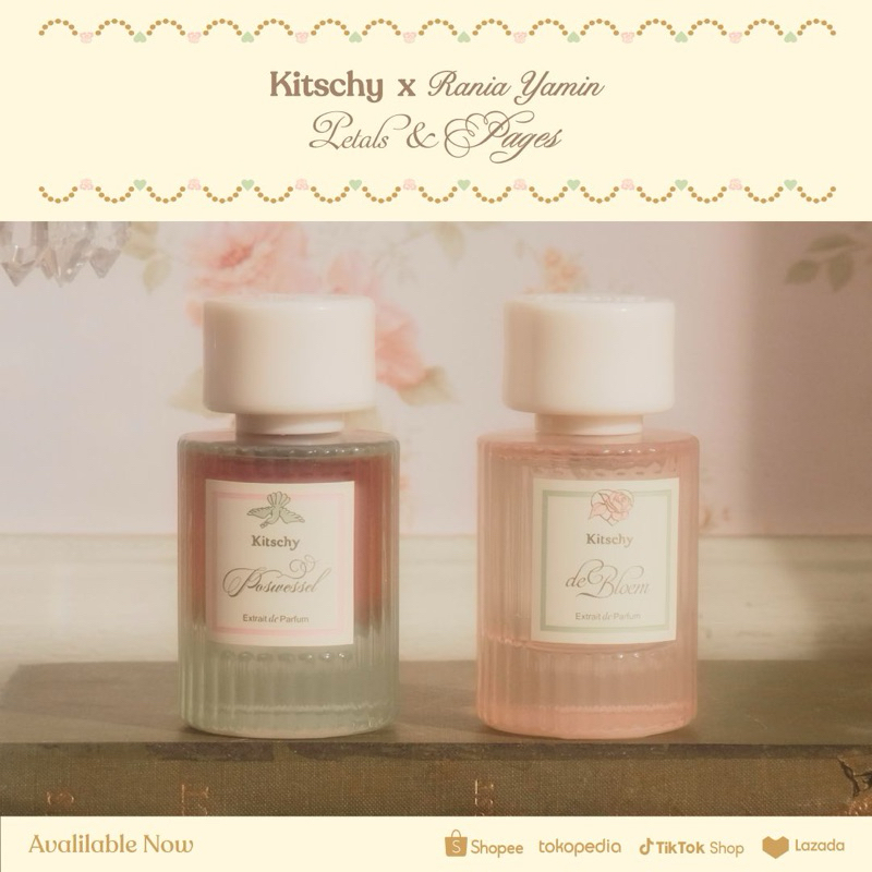 Jual decant KITSCHY FEELS AURA BLUSH LOVERS TEARS x Rania Yamin ...