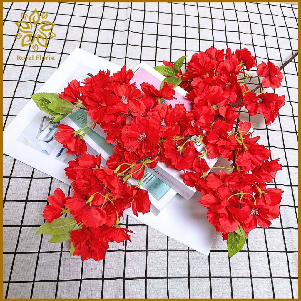 Jual Bunga Sakura Tangkai 108 cm/Cherry Blossom Artificial/Sakura ...