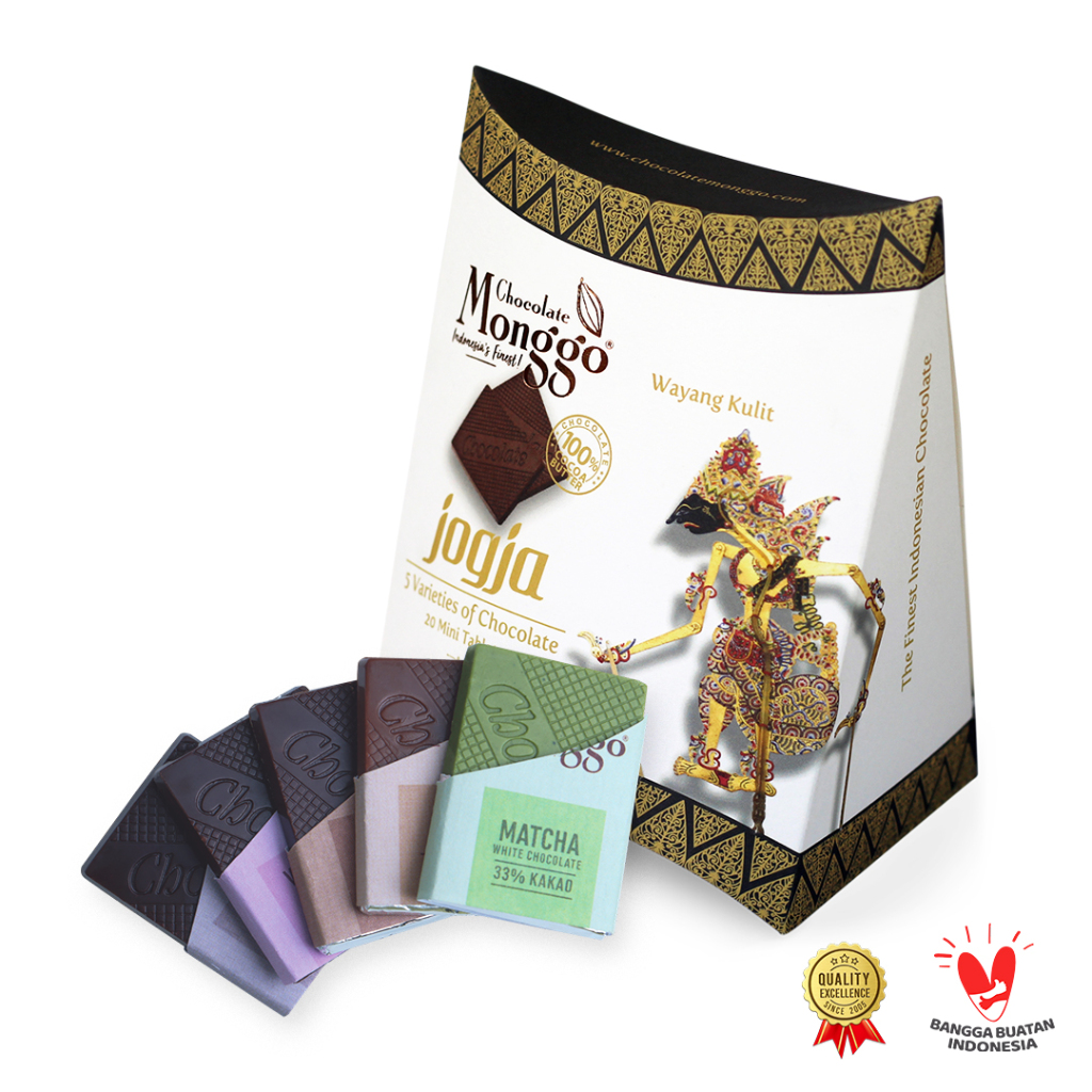 Jual Chocolate Monggo | Oleh-oleh Jogja Cokelat Box | Wayang Kulit ...