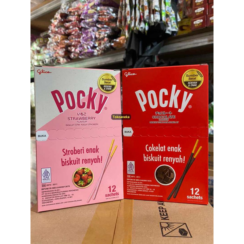 Jual Pocky 1box isi 12 Sachet | Shopee Indonesia
