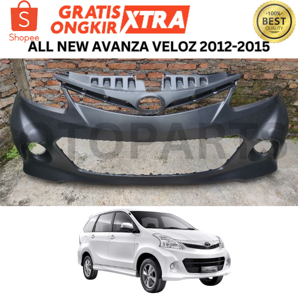 Jual BUMPER BEMPER DEPAN ALL NEW AVANZA XENIA VELOZ 2012 2013 2014 2015 ...