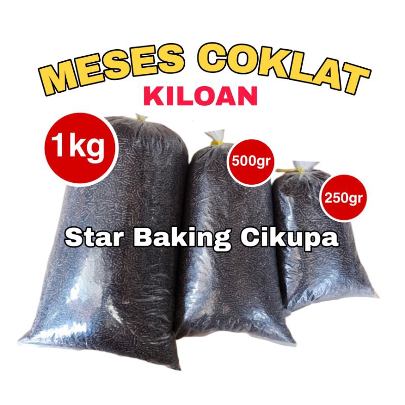 Jual MESES COKLAT WATERFALL KILOAN (1kg, 500gr & 250gr) Misis Murah ...