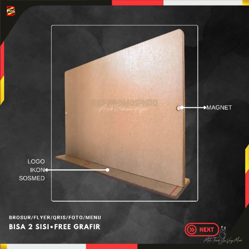 Jual Akrilik stand flyer brosur foto | Shopee Indonesia