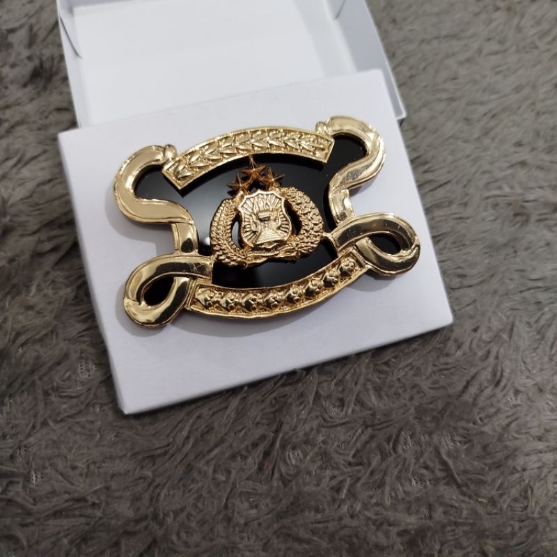 Jual emblem baret reserse reskrim dasar akrilik mika hitam | Shopee ...