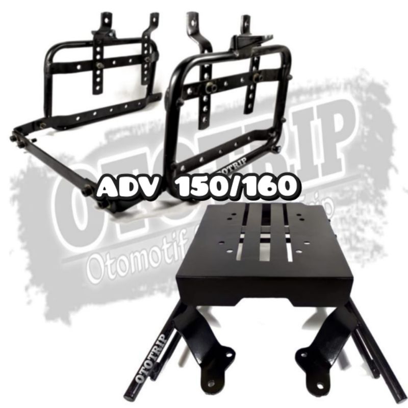 Jual Paket komplit motor ADV 150 DAN ADV 160 Breket Top Box Model Geser ...