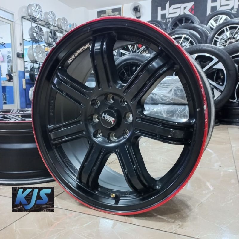 Jual Velg Racing Bekas R17 HSR Siak Pcd 4x100 4x114 Ring 17 Buat Livina Raize Yaris Jazz Avanza ...