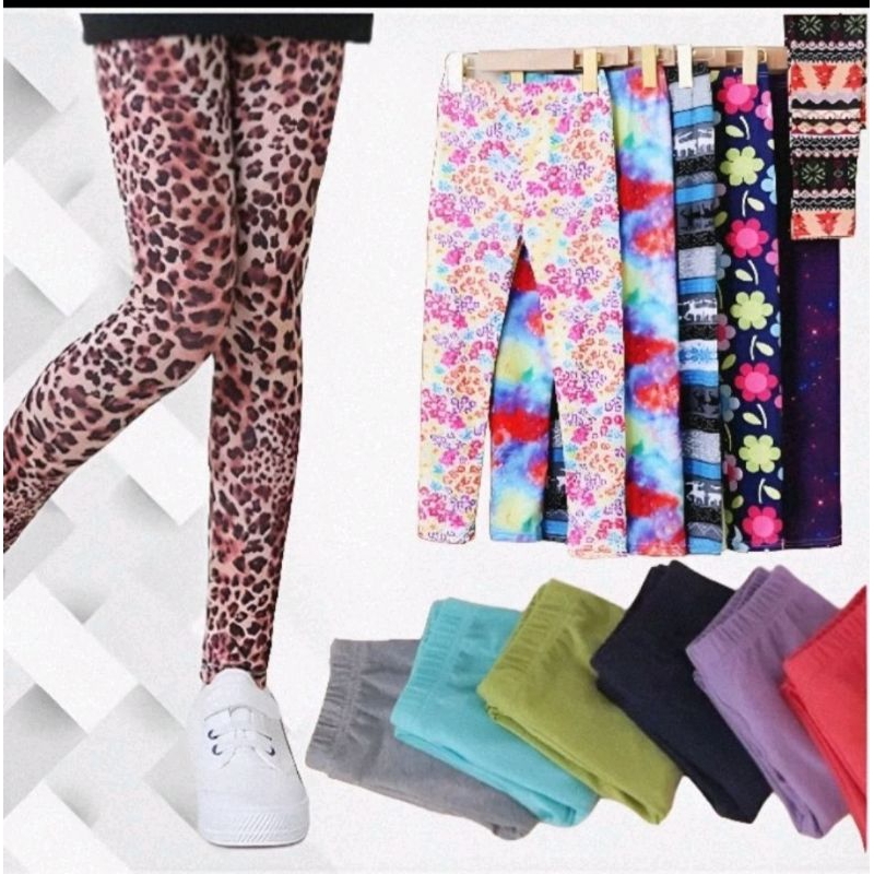 Jual LEGING ANAK//LEGING MOTIF//LEGING POLOS | Shopee Indonesia