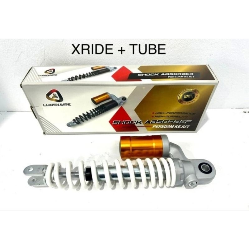 Jual SHOCKBREAKER X RIDE PUTIH + TUBE ( LUMINAIRE) | Shopee Indonesia