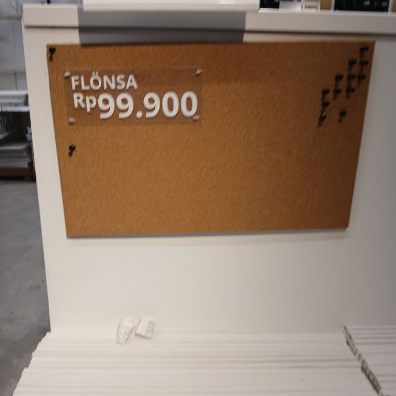 Jual IKEA FLONSA papan memo mading pengumuman berita 52 x 33 cm plus ...