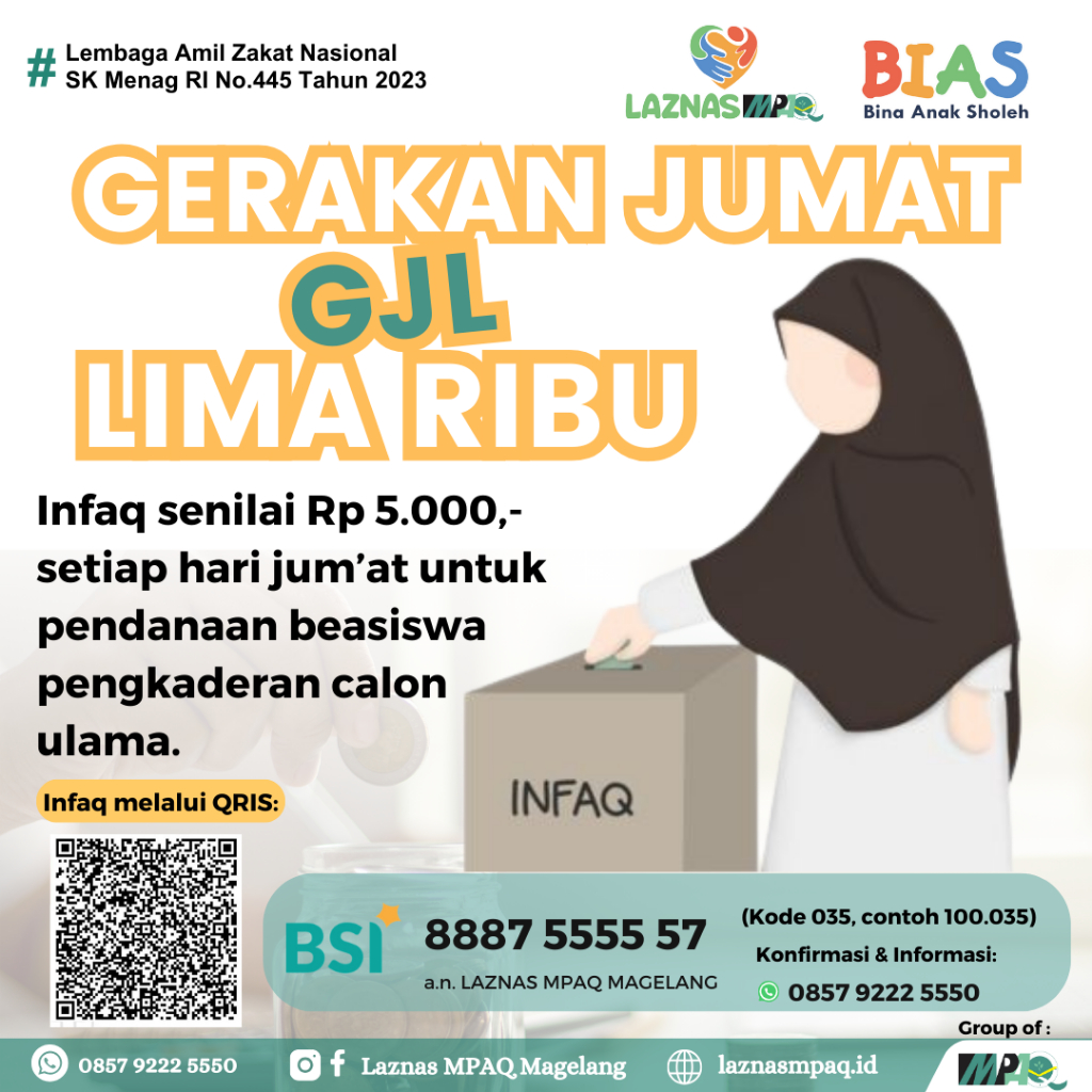 Jual GERAKAN JUM'AT LIMA RIBU (GJL) | Shopee Indonesia