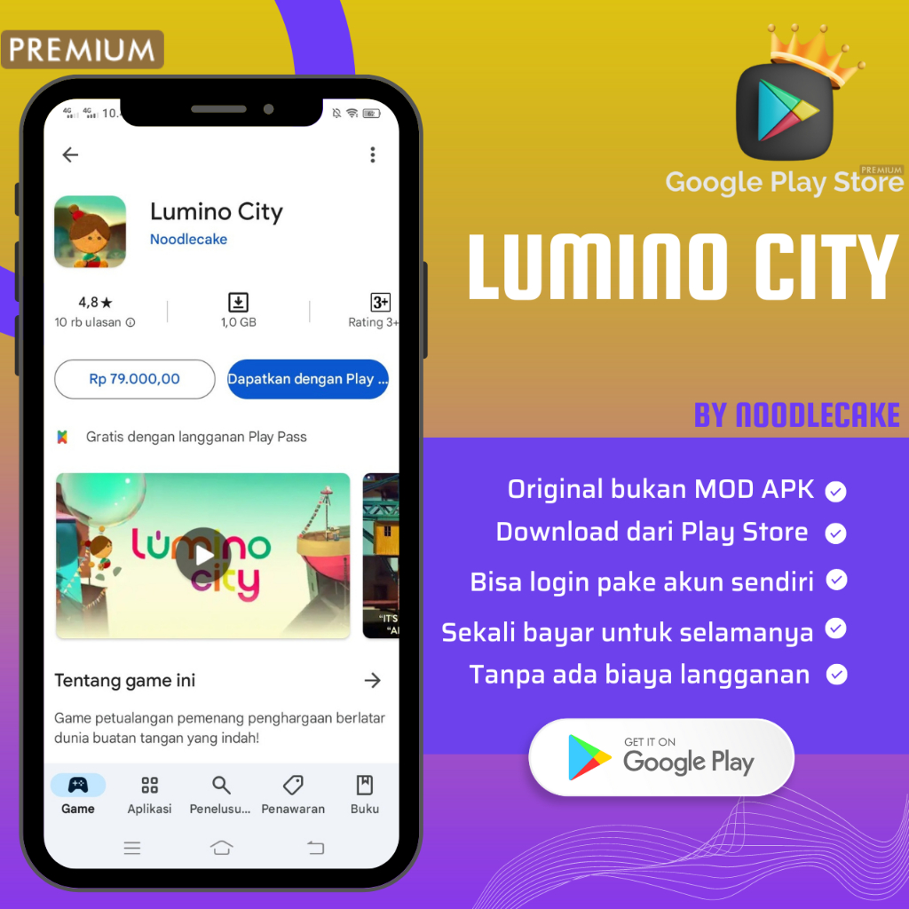 Jual Limino City by Noodlecake | Original Download dari Google Play ...
