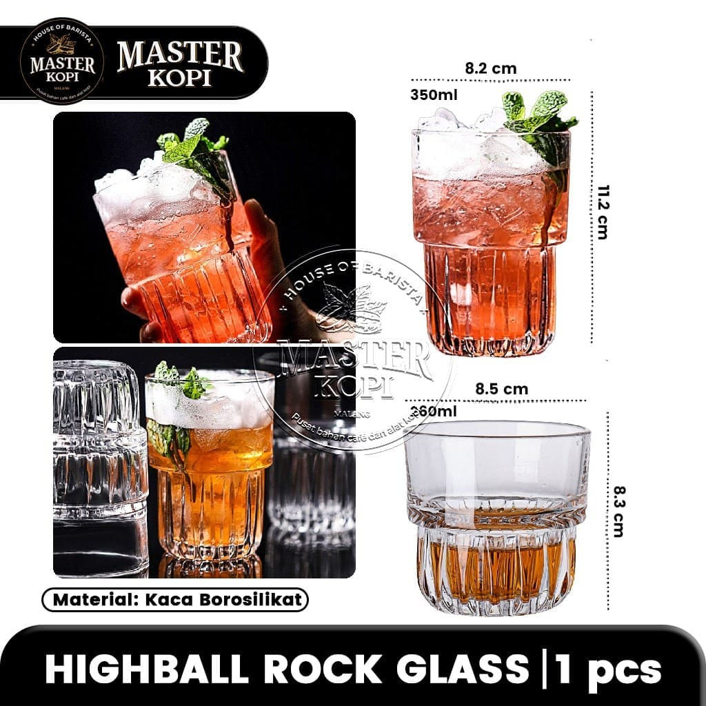 Jual Gelas Wisky Rock Glass Highball Crystal Old Fashion Vintage All ...