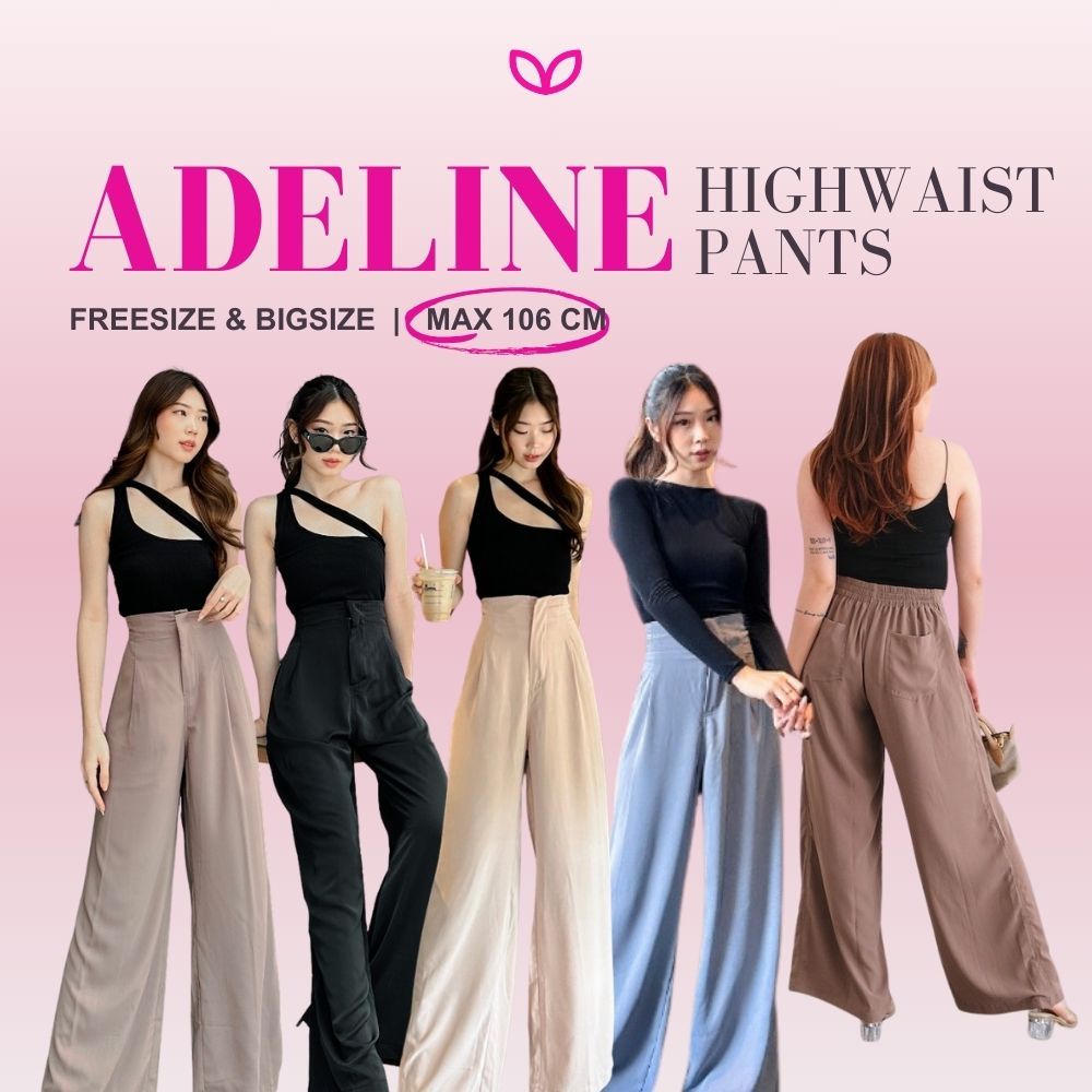 Jual Pluffyschoice Adeline High Waist Cullote Pants | Shopee Indonesia