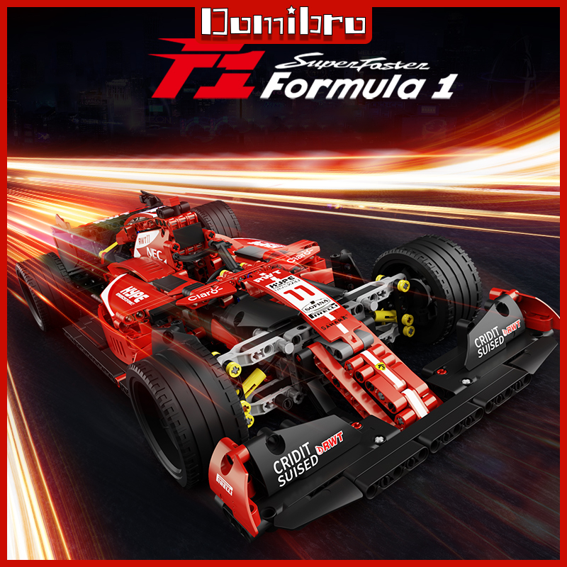 Jual Mainan Blok Remote control mobil balap F1 membangun blok mobil ...