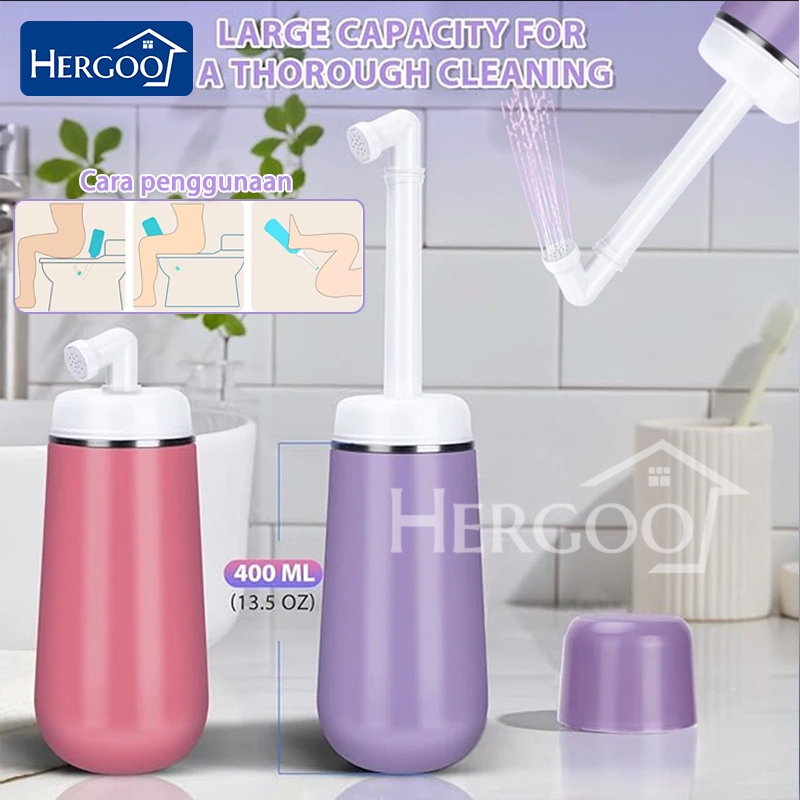 Jual 400ML Bidet Portable Spray Travel Semprotan Cebok Toilet Pencet ...