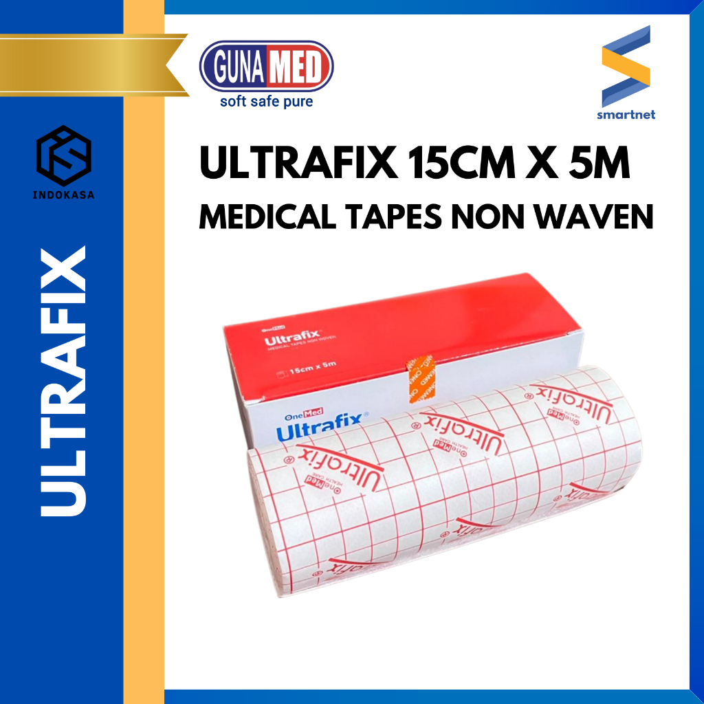 Jual Ultrafix Medical Tapes Non Woven One Med/ Plester Luka | Shopee ...