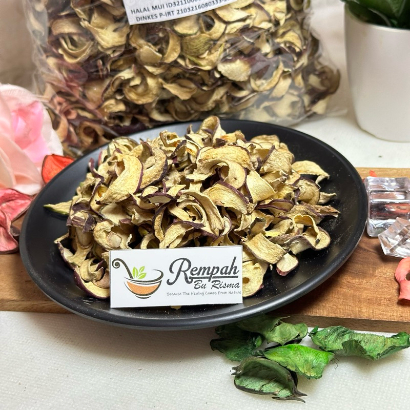 Jual Mahkota Dewa Kering 1 Kg [anen Terbaru Rempah Bu Risma | Shopee ...