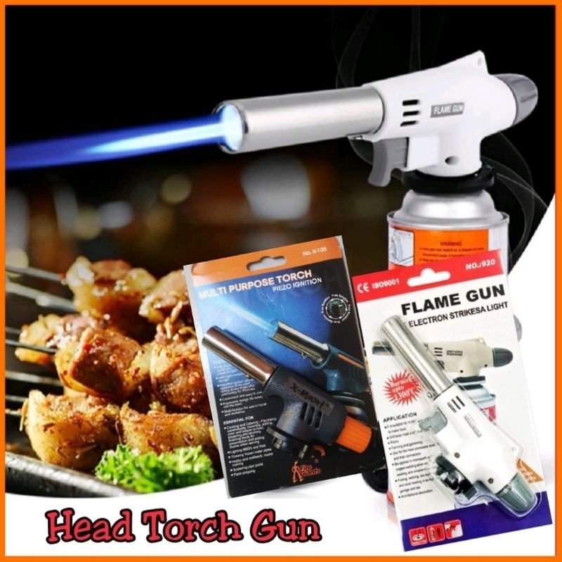Jual Torch Head Flame Gun kepala alat las portable Barbeque Camping ...