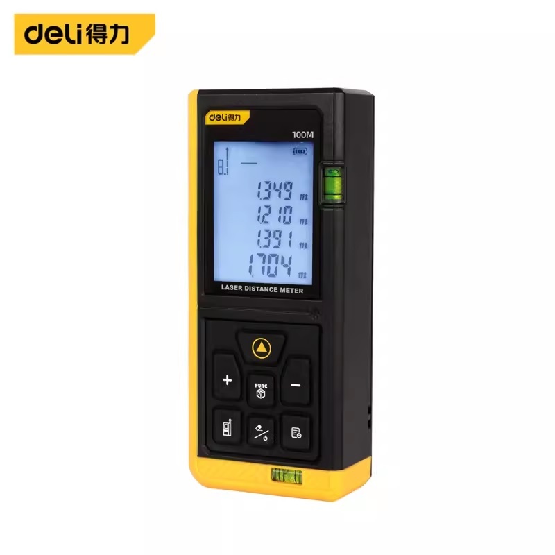 Jual Meteran Laser Digital 100 M Deli 100 Meter 100M DL4170 Murah ...