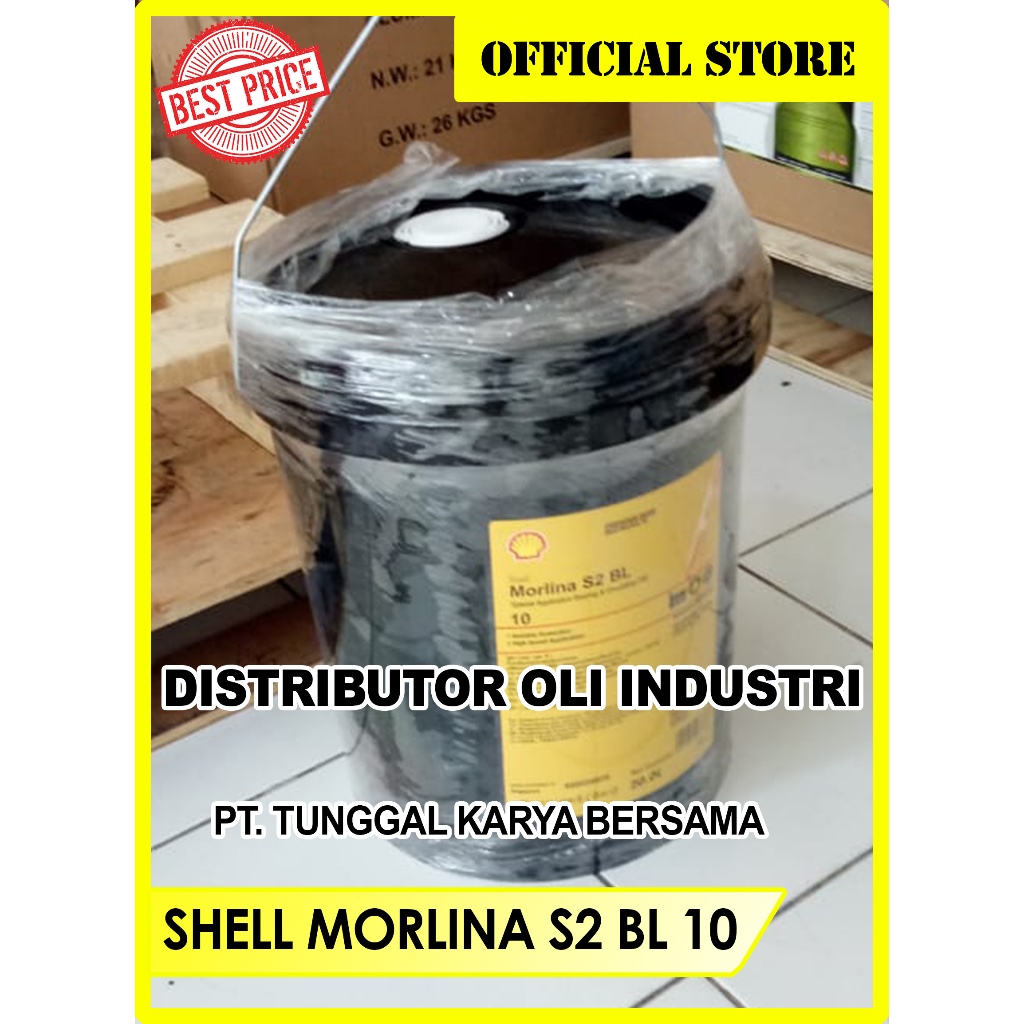 Jual SHELL MORLINA S2 BL 10 ( 5 Liter - Ready Stock ) | Shopee Indonesia