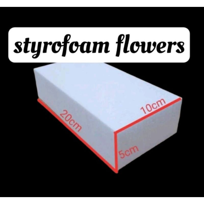 Jual styrofoam buket bunga 20x10x5 | Shopee Indonesia