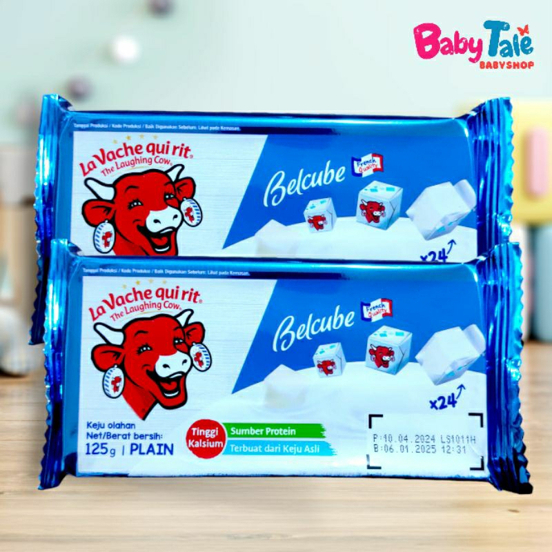Jual [Harga 1pcs Cube] Keju Belcube The Laughing Cow Belcube Cheese ...