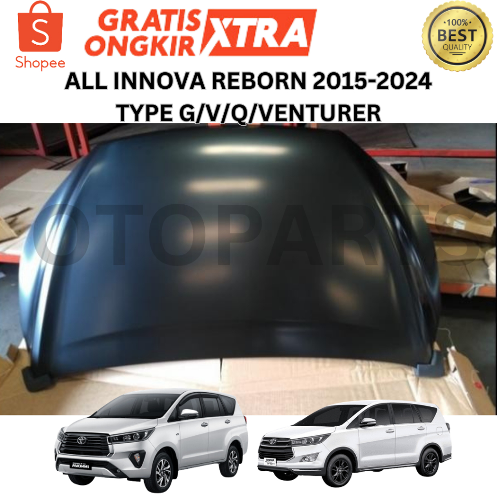 Jual KAP MESIN MOTOR BONNET INNOVA REBORN VENTURER TIPE G V Q 2015 2016 ...
