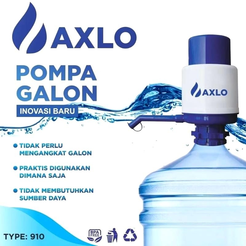 Jual Axlo 910 Pompa Air Galon Manual Axlo Dispenser Air Manual Pompa ...
