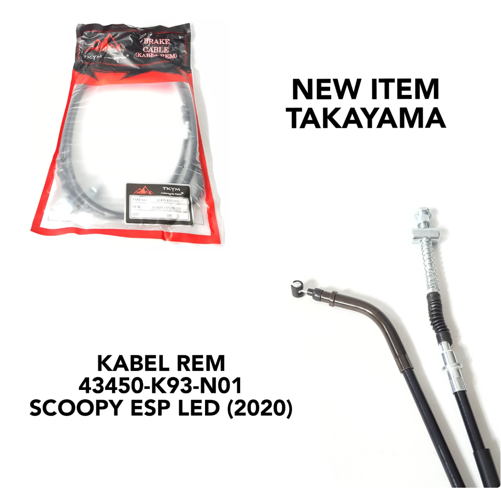 Jual Kabel Rem Scoopy ESP LED 2020 K93 Takayama | Shopee Indonesia