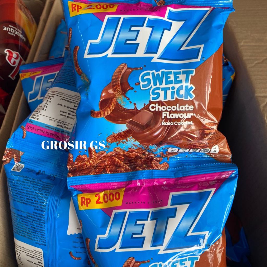 Jual [GSSNACK] Jetz chiki rasa coklat 18gr 2rban | Shopee Indonesia