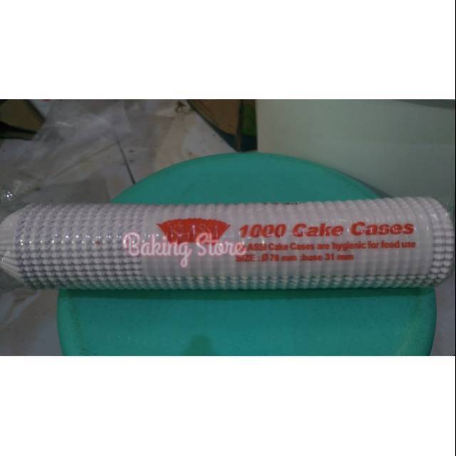 Jual Cake Cases - Kertas Kue Putih Polos 55mm isi 1000 | Shopee Indonesia
