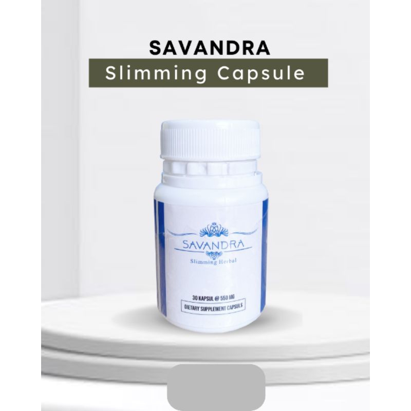 Jual Savandra Slimming Herbal Capsule Pelangsing Tanpa Jantung Berdebar ...