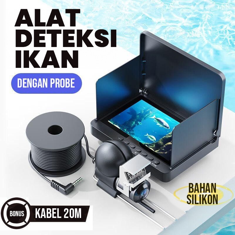 Jual BBAK Alat Pendeteksi Ikan Kamera Bawah Air Waterproof Memancing ...