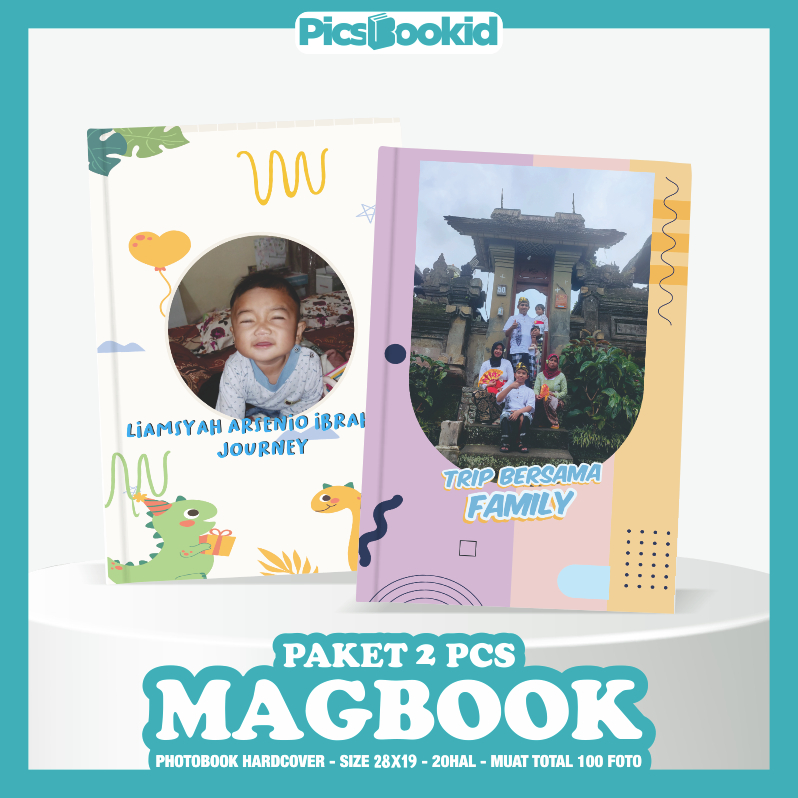 Jual [PROMO STOK TERBATAS]PAKET 2 PCS MAGBOOK/PHOTOBOOK HARDCOVER/SEMI ...