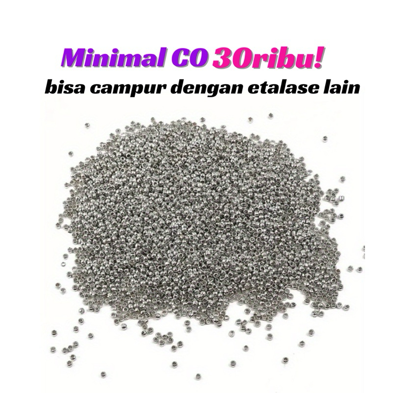 Jual stopper merica 2.5mm 10/20gram & Ring jumper love | Shopee Indonesia
