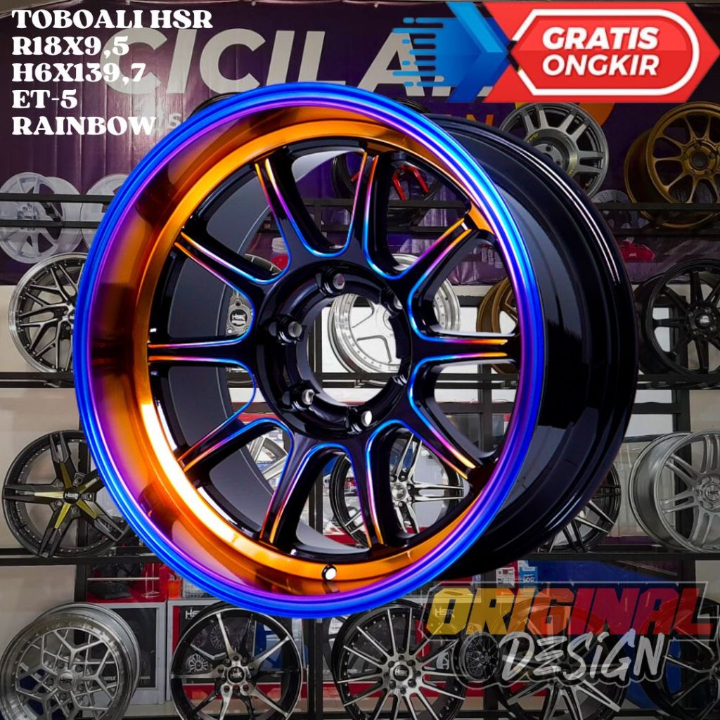 Jual VELG MOBIL PAJERO , FORTUNER , EVEREST , PREGIO , HSR TOBOALI RING 18 R18 | Shopee Indonesia