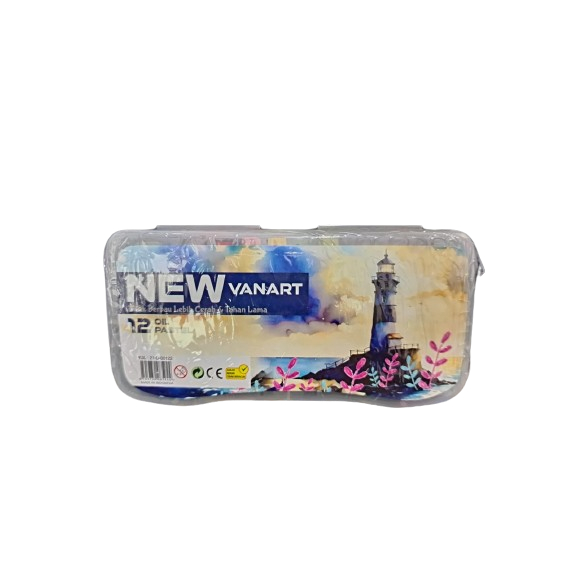 Jual Vanart Oil Pastel 12 Warna 010212 - Crayon Murah Vanart | Shopee ...