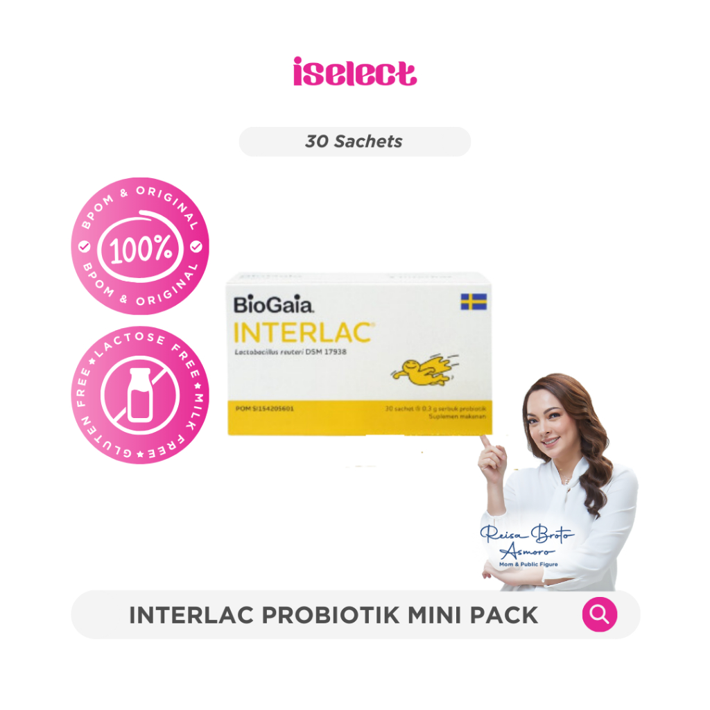 Jual Interlac Probiotik Mini Pack 30 Sachet - Menjaga Saluran ...