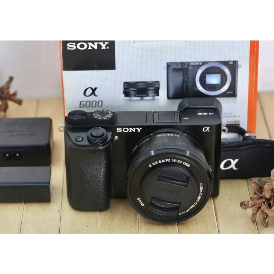 Jual Sony A6000 Kit 16-50mm Fullset B266 | Shopee Indonesia