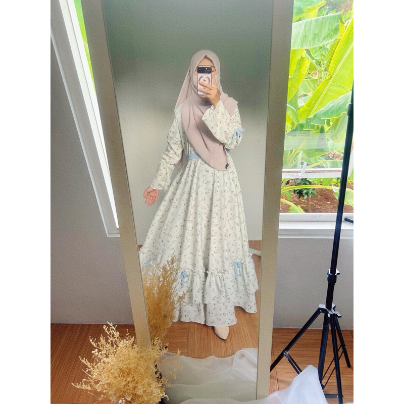 Jual Camilla dress/gamis rempel/Dress Rempel Wanuta Muslim/ Dress unyu ...