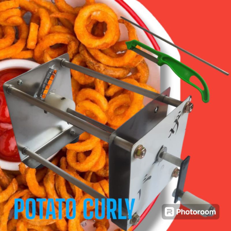Jual ALAT POTONG KENTANG CURLY BAHAN STAINLESS | Shopee Indonesia