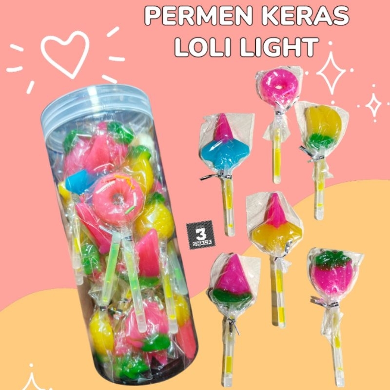 Jual 1 Toples Permen Keras Loli Light Isi 30 Pcs | Shopee Indonesia