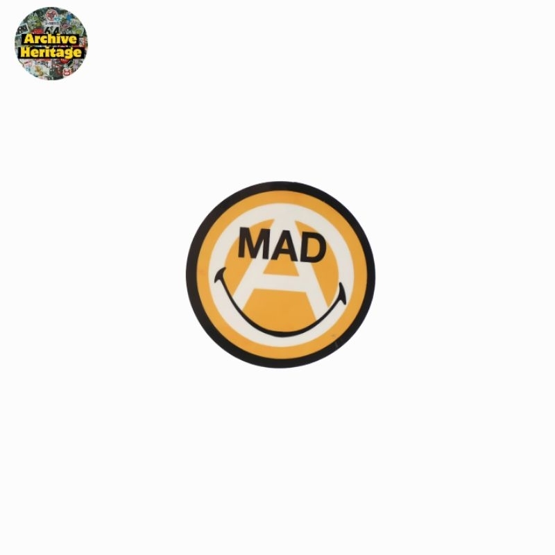 Jual sticker Verdy x Undercover MAD store smile logo clothing ...