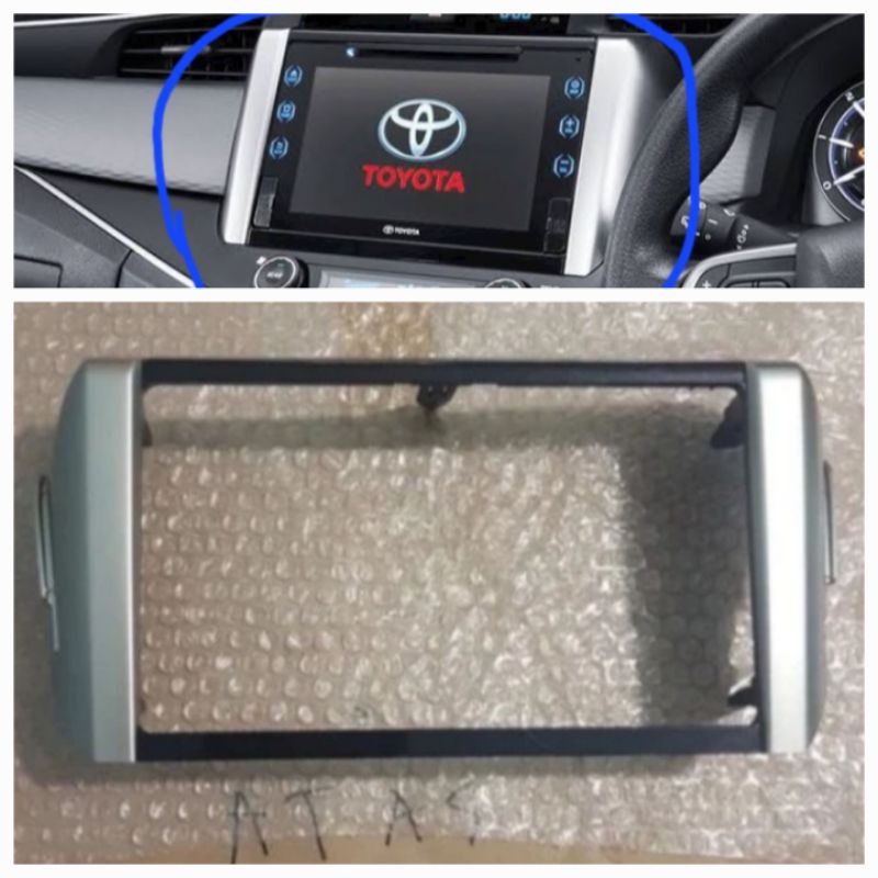 Jual frame panel tape head unit innova reborn 2016-2022 | Shopee Indonesia