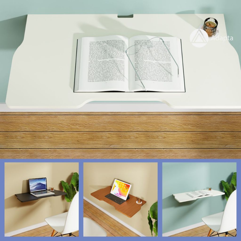 Jual Adapta - Meja Dinding Floating Desk Lipat Tempel Dinding Minimalis ...