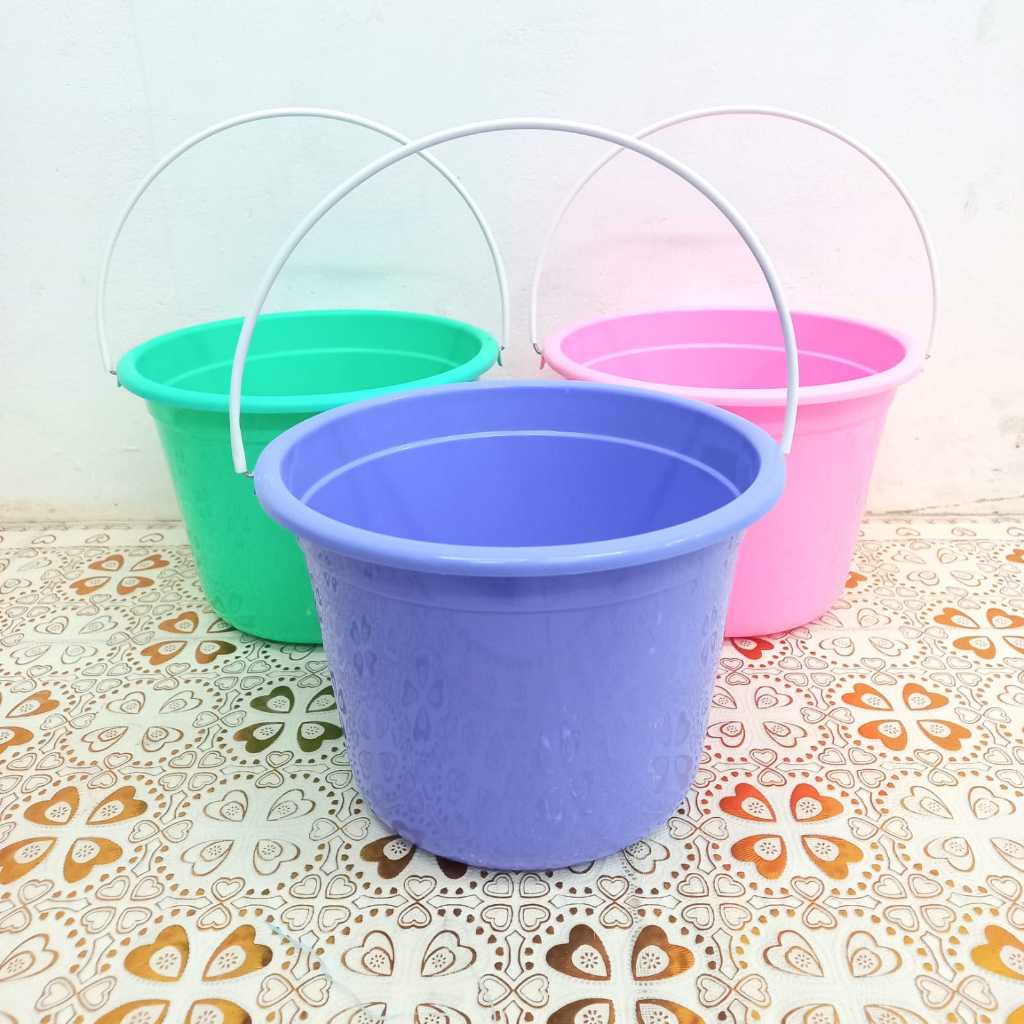 Jual Timba1 1/2 GL Pastel | Ember Bulat Kecil Plastik | Shopee Indonesia