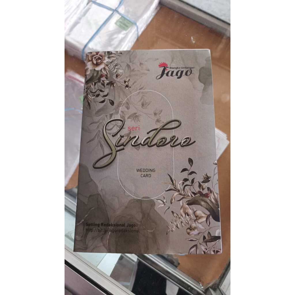 Jual Katalog Blangko Undangan Jago Seri Sindoro (75 - 80) | Katalog ...